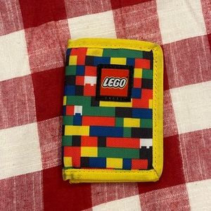 Lego | Accessories | Lego Yellow Blue Red Brick Fold Boy Kid Wallet ...